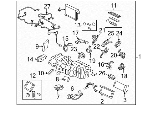 95129884 - Genuine GM Pivot-Luggage Shade *Black