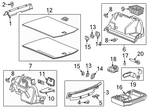 84112235 - Genuine GM Sensor Asm-Short Range Radar