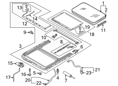 23497752 - Genuine GM Shutter Asm-Front Bumper