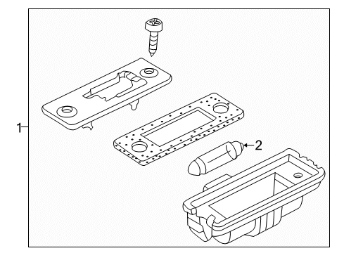 23267374 - Genuine GM Shutter Asm-Front Bumper