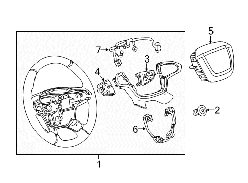84056778 - Genuine GM Grille Asm-Front