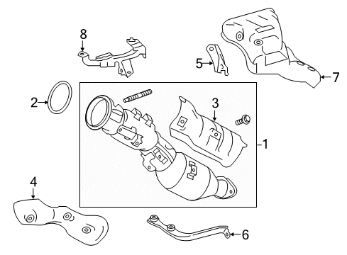 22855747 - Genuine GM Stud Asm-Front Lower Control Arm Ball