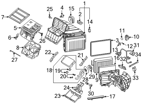 11612236 - Genuine GM Nut,Rear Bumper Lower Fascia