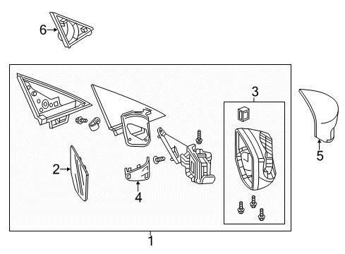 23381976 - Genuine GM Bar-Front Bumper Imp