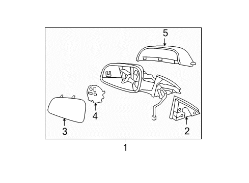 84058354 - Genuine GM Molding-Front Bumper Fascia Upper