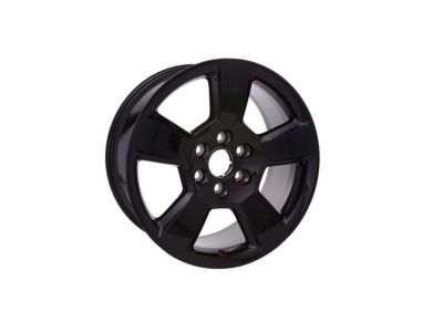 23431107 - Genuine GM 20x9-Inch Aluminum 5-Spoke Wheel in Black