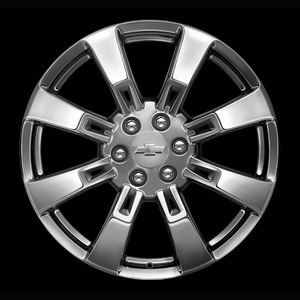 19300989 - Genuine GM 22x9-Inch Aluminum 8-Spoke Wheel in Chrome