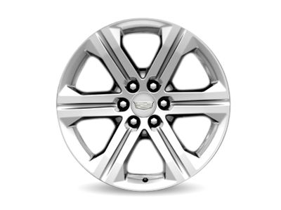 19301157 - Genuine GM 22x9-Inch Aluminum 6-Spoke Wheel in Chrome