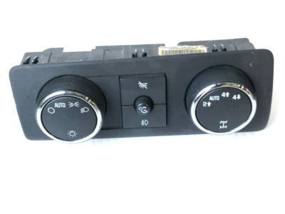 15221546 - Genuine GM Plate Assembly, Headlamp Switch Trim *Ebony