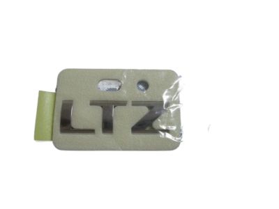 15832267 - Genuine GM Plate,Rear Compartment Lid Vehicle Name