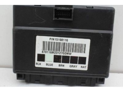 15198116 - Genuine GM Module,Body Control