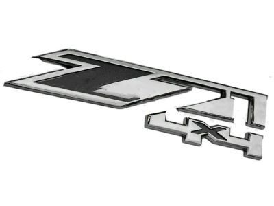 23172678 - Genuine GM Plate Assembly, Front Fender Mktg Pkg Name