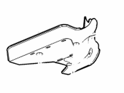 84781213 - Genuine GM Deflector, Front Brk Rot Clg Duct