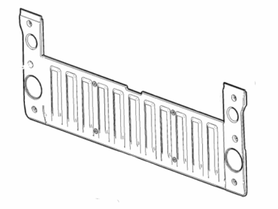84629594 - Genuine GM Cover, Pubx E/Gate Acc Hole