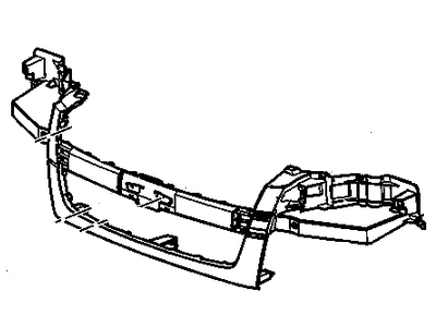 19210536 - Genuine GM Grille Kit,Radiator