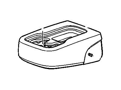 15909171 - Genuine GM Armrest Assembly, Front Seat *Dark Titanium