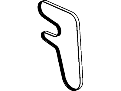 12622598 - Genuine GM Belt, Fan & A/C Compressor & Generator