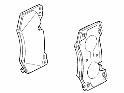84779269 - Genuine GM Pad Kit, Front Disc Brk