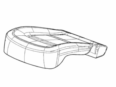 84645227 - Genuine GM Cover Assembly, F/Seat Cush *Black