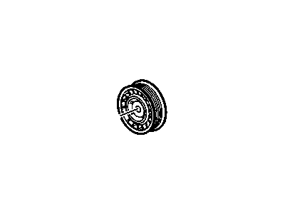 12581701 - Genuine GM Pulley Assembly, Belt Idler
