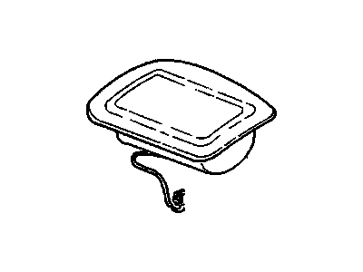 12052834 - Genuine GM Retainer, A/C Module Wiring Harness Connect