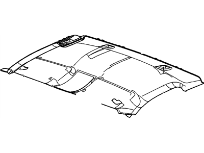 19352333 - Genuine GM Panel Asm,Headlining Trim *Gray *Gray