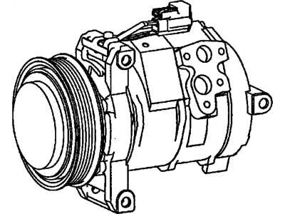 GM A/C Compressor - Guaranteed Genuine from GMPartsGiant.com