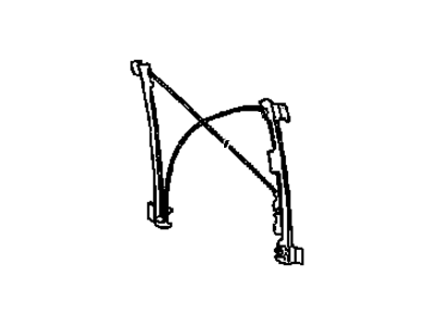 15871124 - Genuine GM Front Side Door Window Regulator Assembly