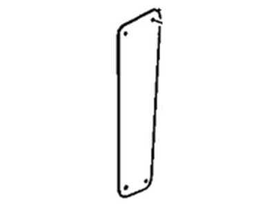 25802958 - Genuine GM Baffle Assembly, Radiator Air Rh