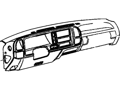 12548022 - Genuine GM Panel, Instrument