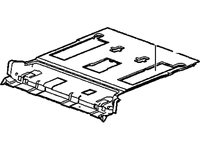 20922879 - Genuine GM Insulator, Floor Panel Rear