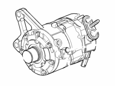 A/C Compressor Assembly - 2016 GMC Acadia AWD