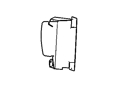 15915522 - Genuine GM Baffle Assembly, Radiator Air Rh