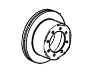 GM Brake Disc - Guaranteed Genuine from GMPartsGiant.com