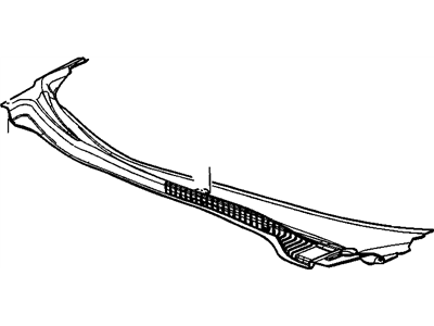 15822873 - Genuine GM Screen Assembly, Air Inlet