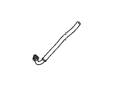 94665754 - Genuine GM Power Steering Gear Inlet Hose Assembly