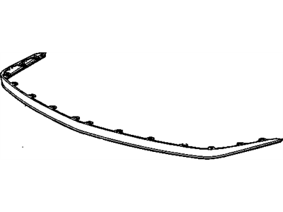 25761939 - Genuine GM Deflector, Front End Fascia