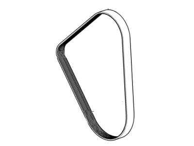 12675896 - Genuine GM Belt, Acsry Dr Aux