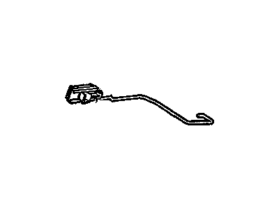 25718681 - Genuine GM Rod Assembly, Rear Side Door Locking