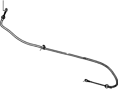 24236235 - Genuine GM Cable Assembly, Clutch