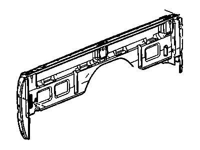 15244381 - Genuine GM Panel Assembly, Pick Up Box Side