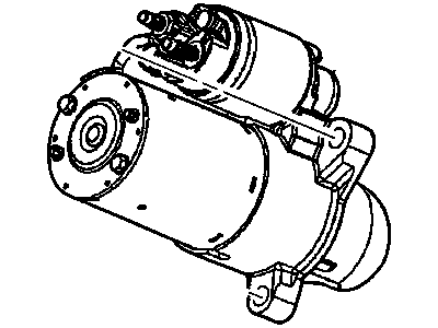 12645298 - Genuine GM Starter Asm