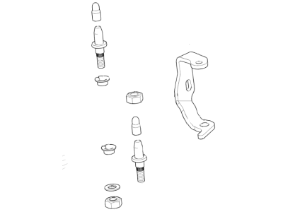19260060 - Genuine GM Pin Kit,Front Side Door Hinge