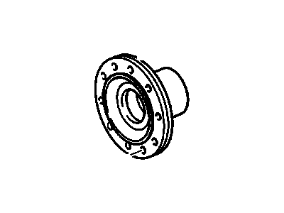 12389655 - Genuine GM Hub Asm,Front Wheel (W/ABS Exciter Ring)