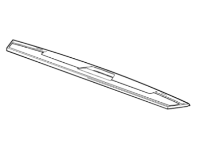 84680095 - Genuine GM Molding Assembly, Pubx E/Gate *Black