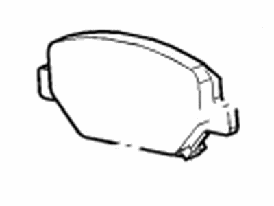Chevrolet Equinox Brake Pad - Guaranteed Genuine Chevrolet Parts