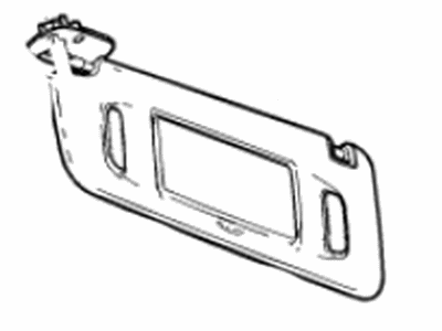 84247141 - Genuine GM Sunshade Assembly,. *Grey R