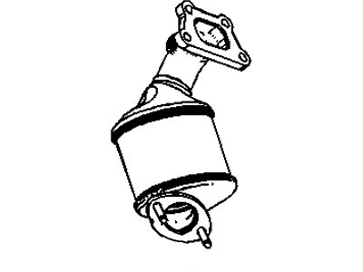 GMC Terrain Catalytic Converter - Guaranteed Genuine GMC Parts