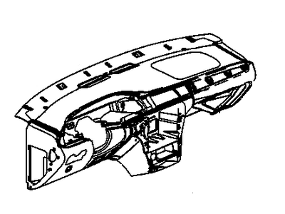 22621664 - Genuine GM Panel Assembly, Instrument *Neutral