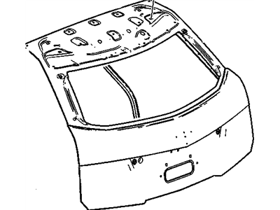 20986582 - Genuine GM Gate Assembly, Lift